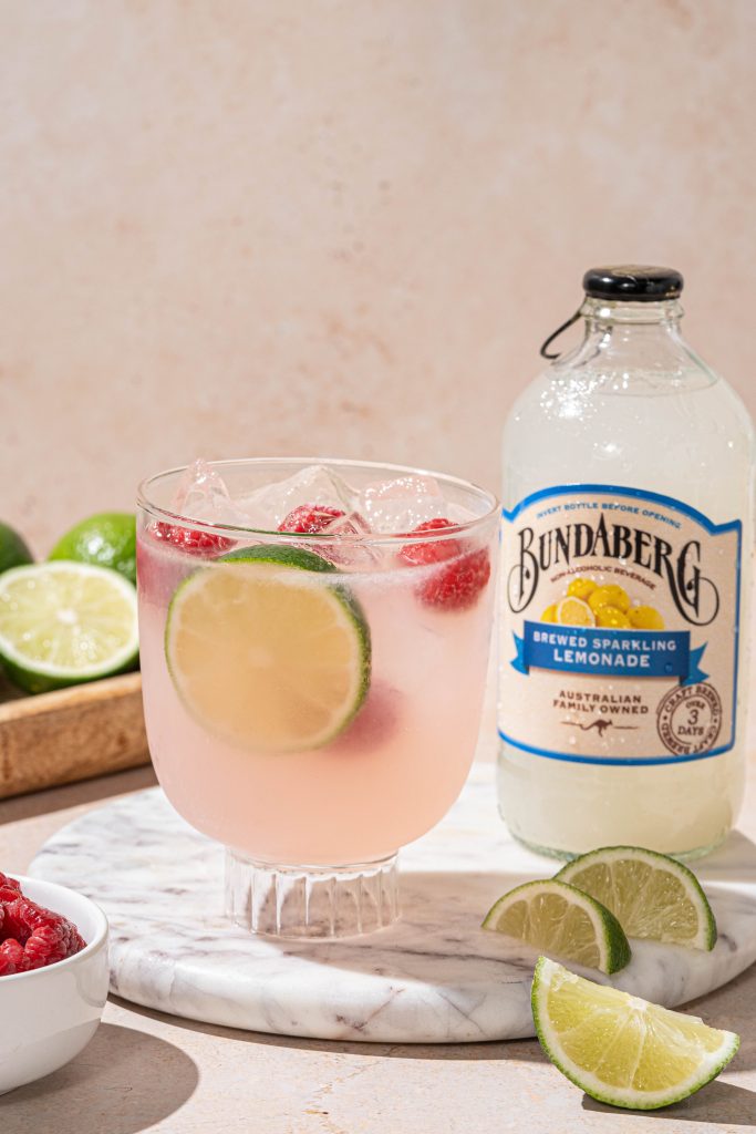 Sparkling Raspberry Lemonade Margarita | Bundaberg Brewed Drinks